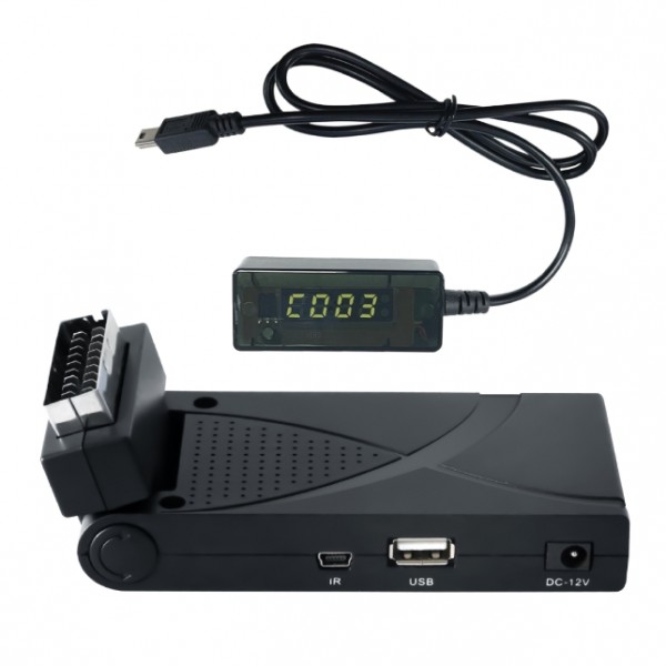 Majestic DEC 663 - Mini Decoder scart Digitale terrestre DVB-T/T2 HD ...
